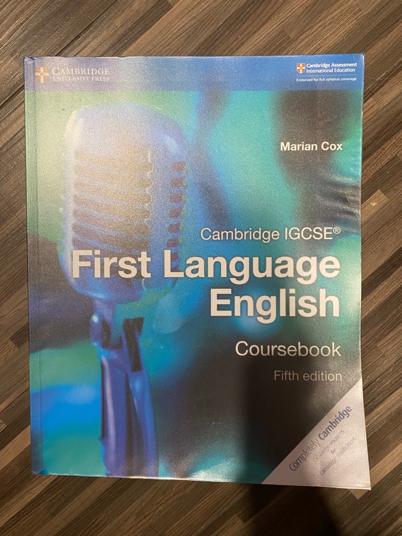 IGCSE FIRST LANGUAGE ENG TEXTBOOK, Hobbies & Toys, Books & Magazines, Textbooks on Carousell