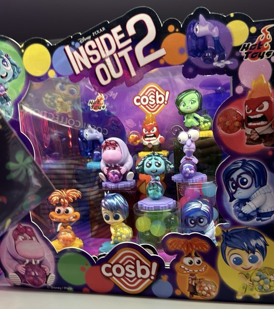 Inside Out 2 Cosbi 盲盒 8款全普通版 玩轉腦朋友2, 興趣及遊戲, 玩具 & 遊戲類 - Carousell