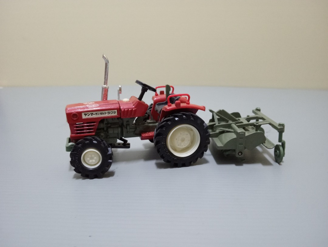 JAPAN Yonezawa Yanmar YM-3310 Tractor with Prowler, Hobbies & Toys ...