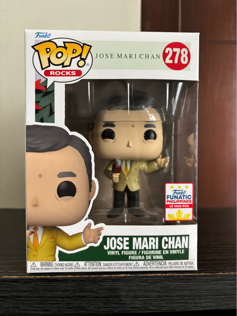 Jose Mari Chan FFP Exclusive Funko Pop, Hobbies & Toys, Toys & Games on ...