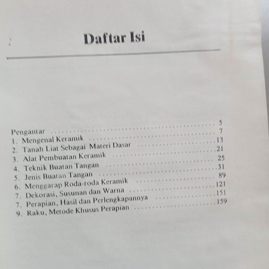 Keramik - Teknik & Rancangannya, Buku & Alat Tulis, Buku di Carousell