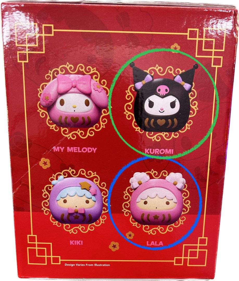 Kuromi Pochacco Hello Kitty FUKUMANEKI Daruma Tuxedosam Disney Simba ...