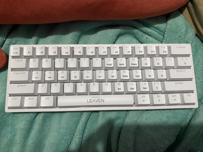 LEAVEN 61 keys mechanical keyboard, Computers & Tech, Parts ...