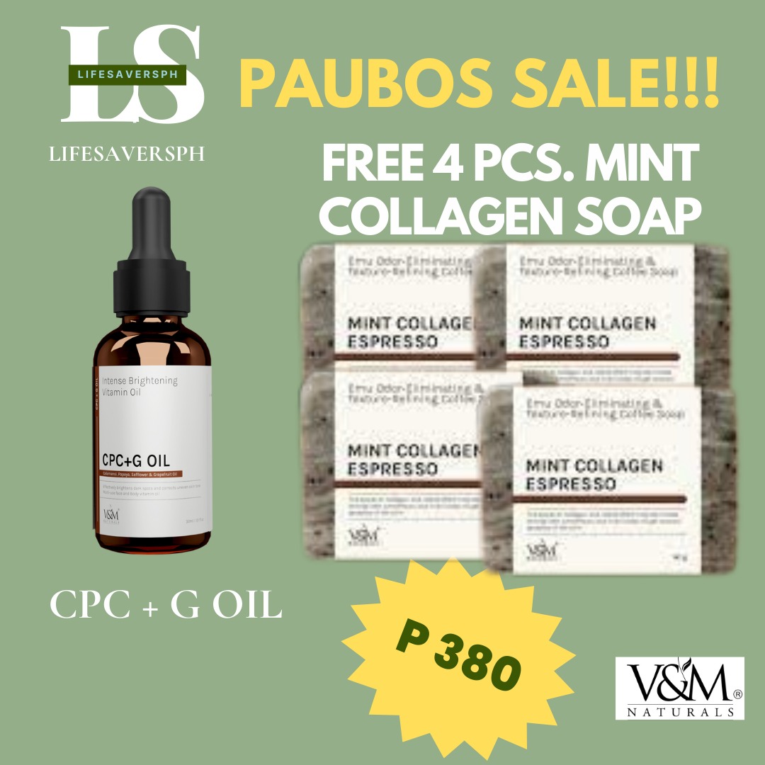 lifesaversph CPC+G Oil Vitamin C serum Brightening underarm face body VNM CPCG oil acne scars ...