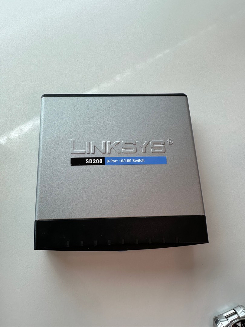 Linksys SD208 8-port Switch, Computers & Tech, Office & Business ...