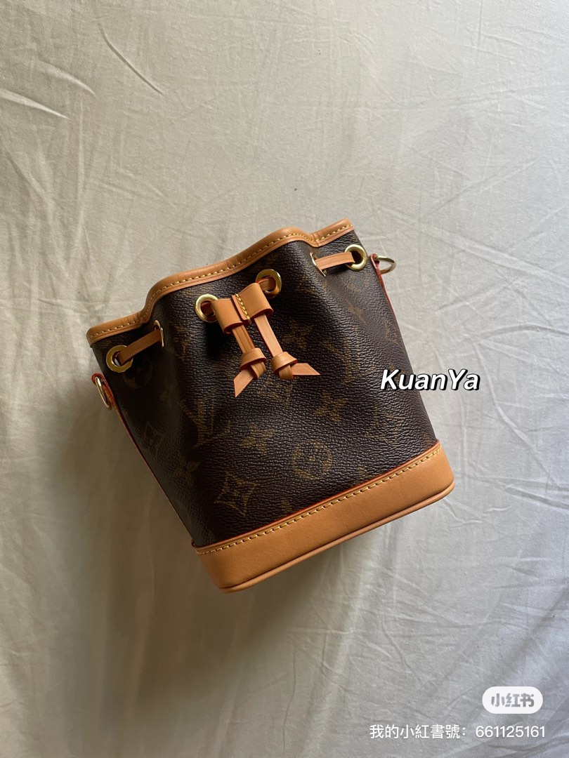 LV nano noe, 她的時尚, 包包、錢包, 肩背、側背包在旋轉拍賣