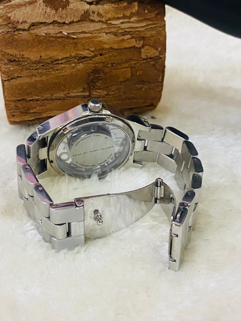 Marc by Marc Jacobs Henry Skeleton Silver colored/Steel 40 mm, Luxury ...