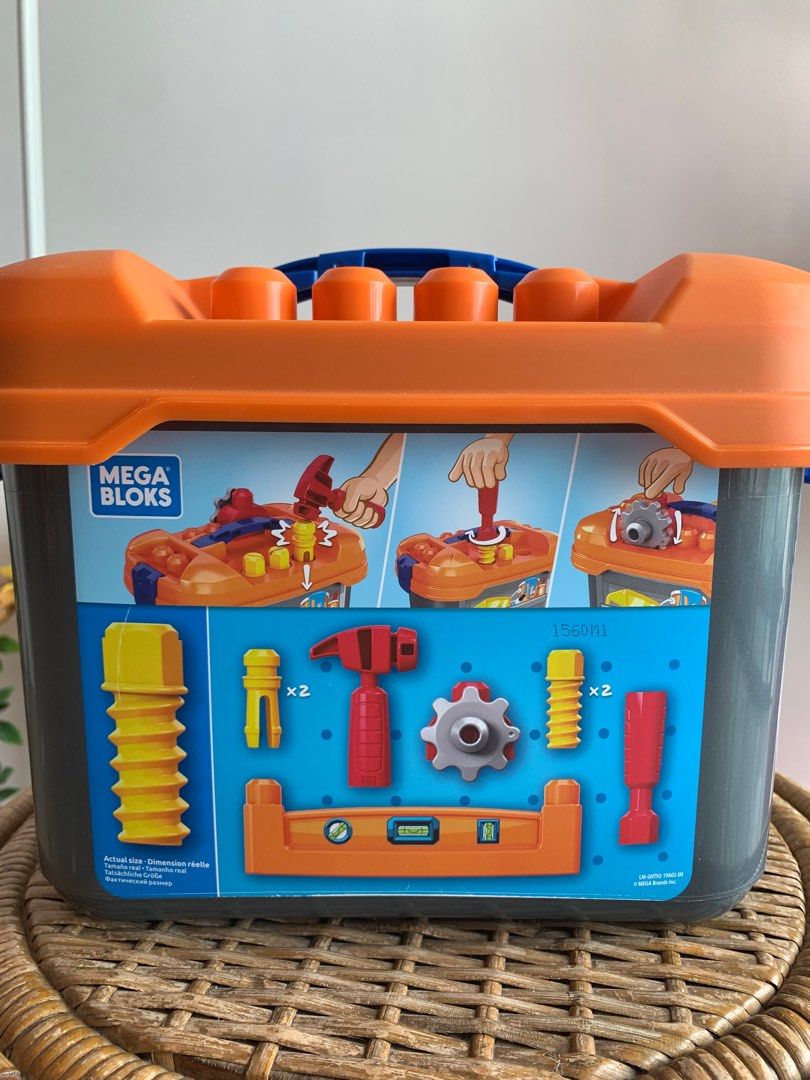Mega Bloks Toolbox, Hobbies & Toys, Toys & Games on Carousell