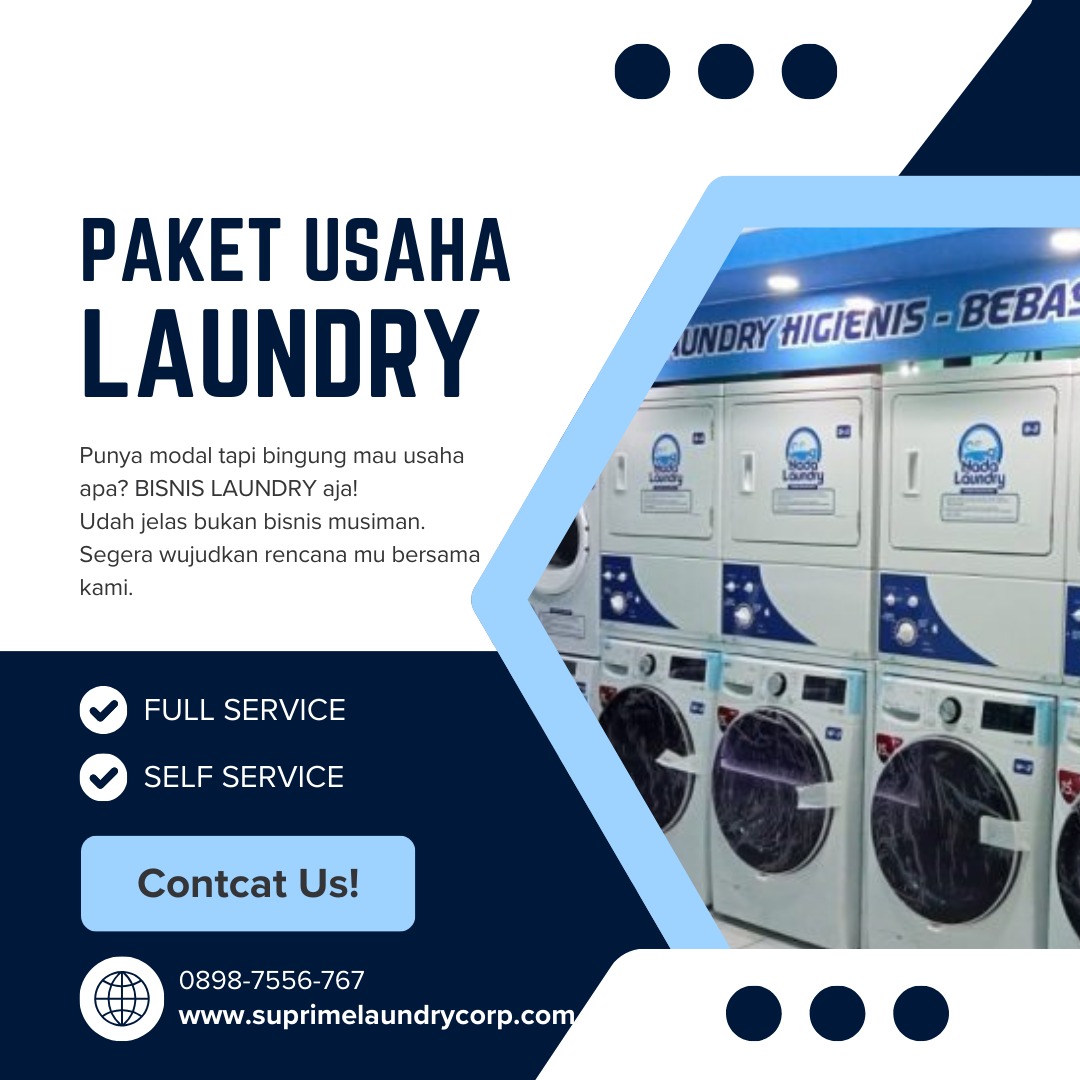 MESIN PENGERING | PAKET USAHA LAUNDRY | ANALISA USAHA PARFUM LAUNDRY ...