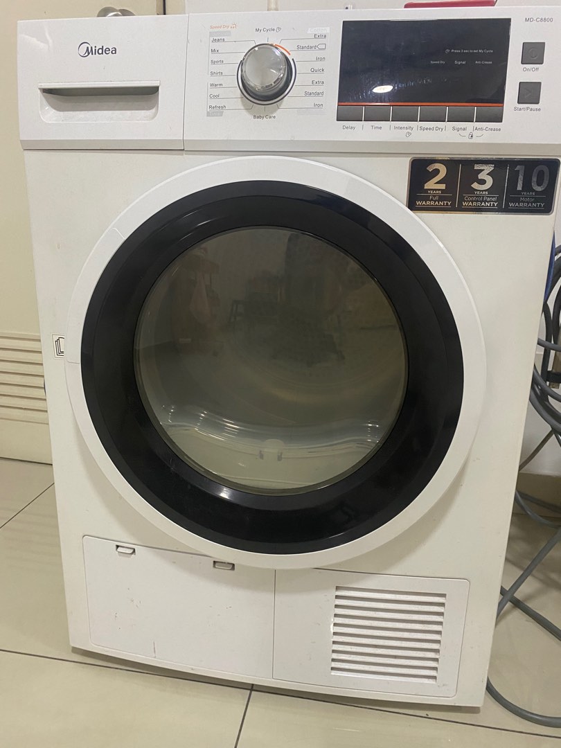Midea Dryer MD-C8800 (Condenser, no need air duct), TV & Home ...