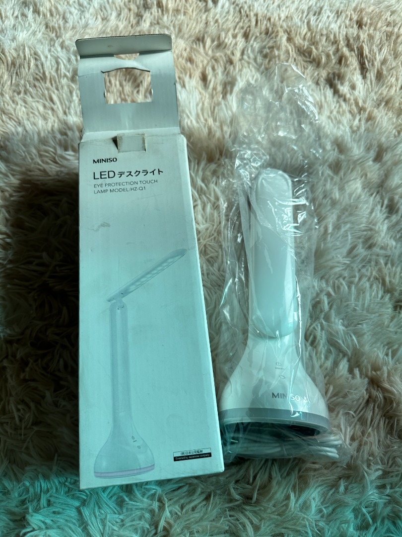 Miniso Aesthetic Led Lamp Light (For Home and Office), Furniture & Home ...