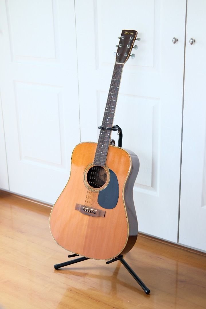 Morris Dreadnought W-28 Made in Japan 1970s, Hobbies & Toys, Music & Media, Musical Instruments ...