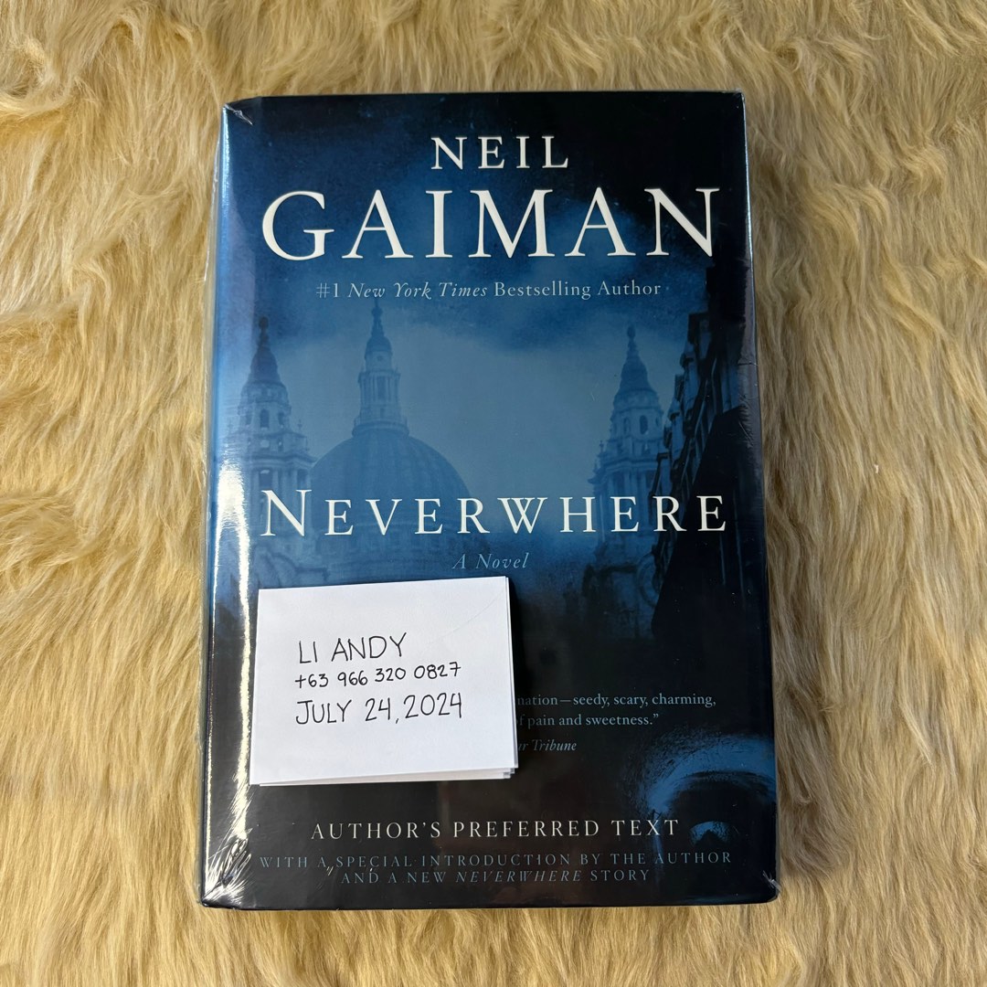 Neverwhere by Neil Gaiman, Hobbies & Toys, Books & Magazines, Fiction ...