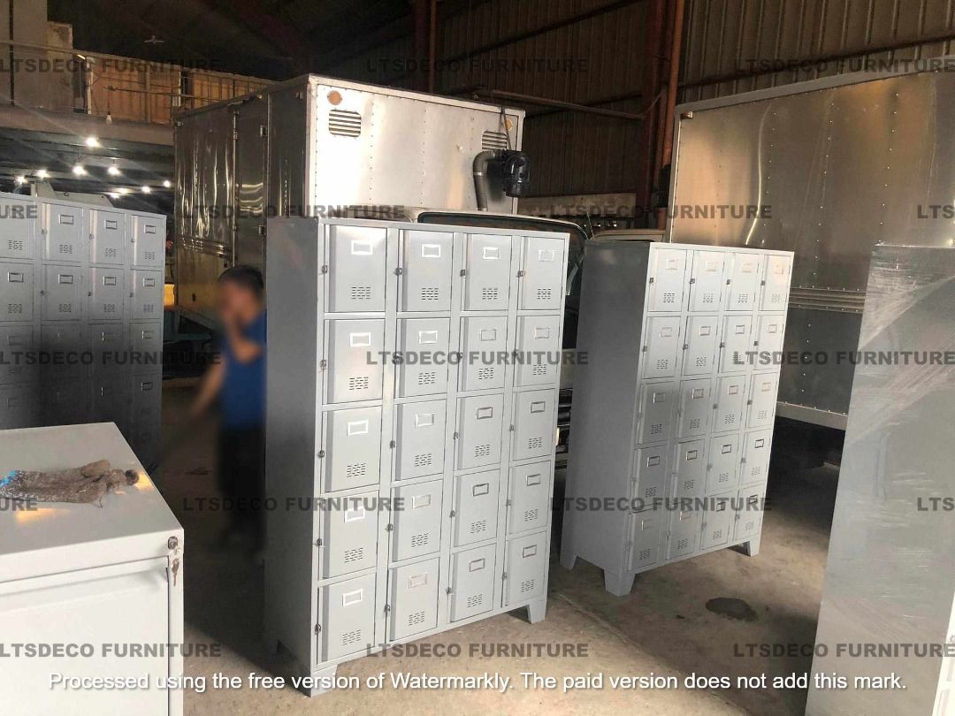 new steel locker 20 door with stand office partition supply, Furniture ...