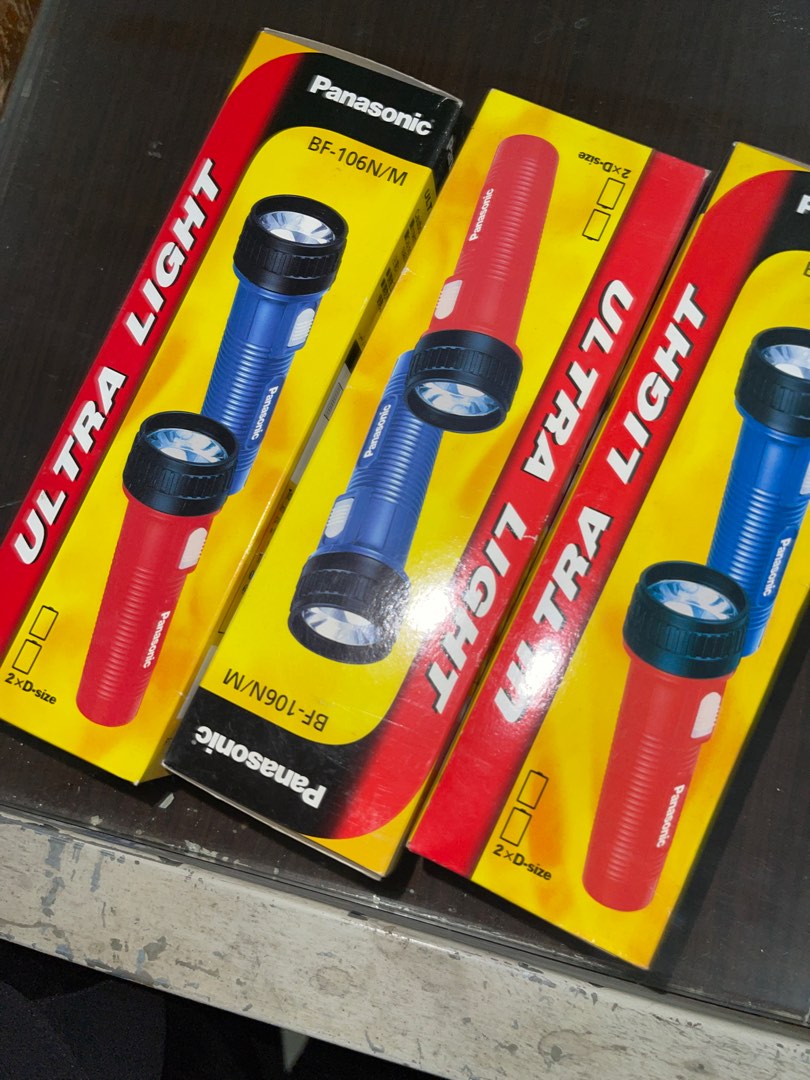Panasonic Senter Ultra Light BF-106N/M Torchlight, Elektronik, Lainnya ...