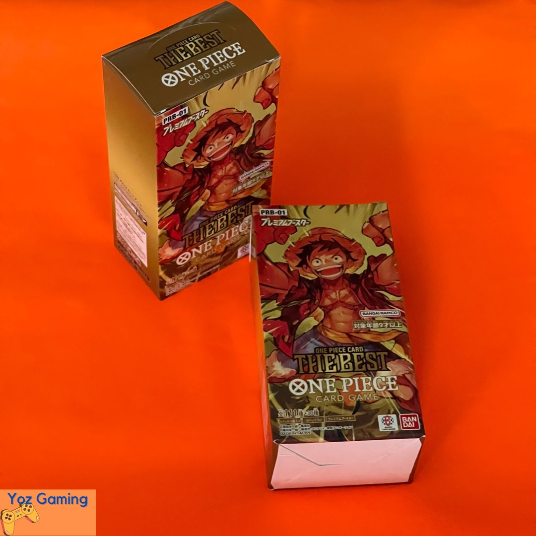 One Piece TCG The Best Premium Booster Box PRB-01, Hobbies & Toys, Toys ...