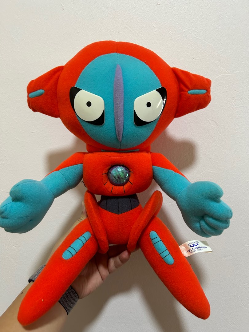 RARE Pokemon DEOXYS Large Plush Doll Figure Kuji Prize JAPAN BANPRESTO ...