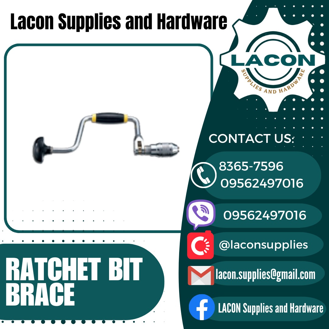 RATCHET BIT BRACE, Commercial & Industrial, Construction Tools ...