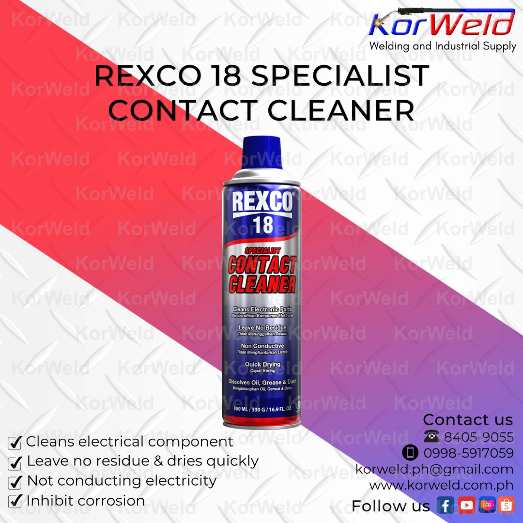 Rexco 18 Specialist Contact Cleaner, Commercial & Industrial ...