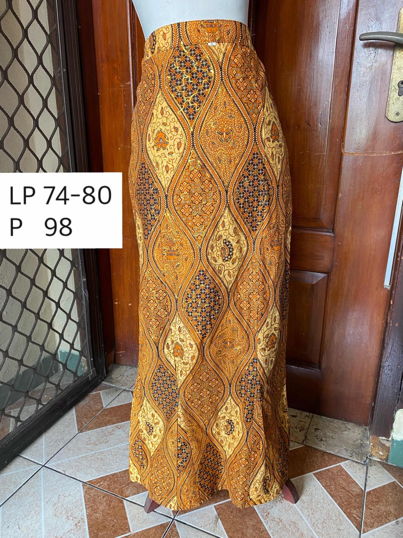 Rok Batik Kebaya Model Duyung Mermaid Skirt Kondangan Wisuda, Fesyen Wanita, Pakaian Wanita ...