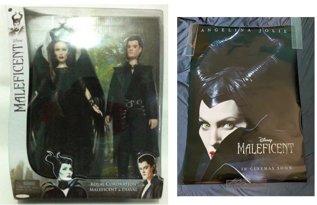 Royal Coronation Maleficent And Diaval with free original movie double ...