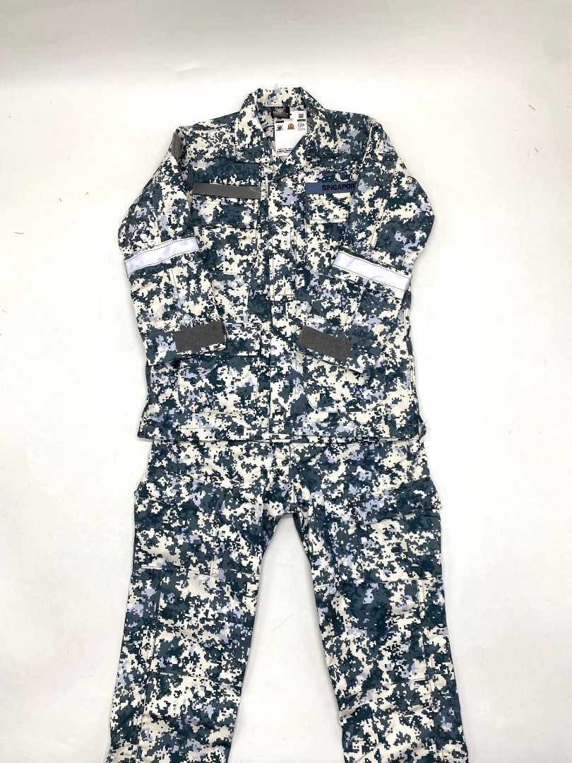 RSN KIDS NO. 4 UNIFORM SINGAPORE NAVY PIXELIZED FULL SET, Babies & Kids ...