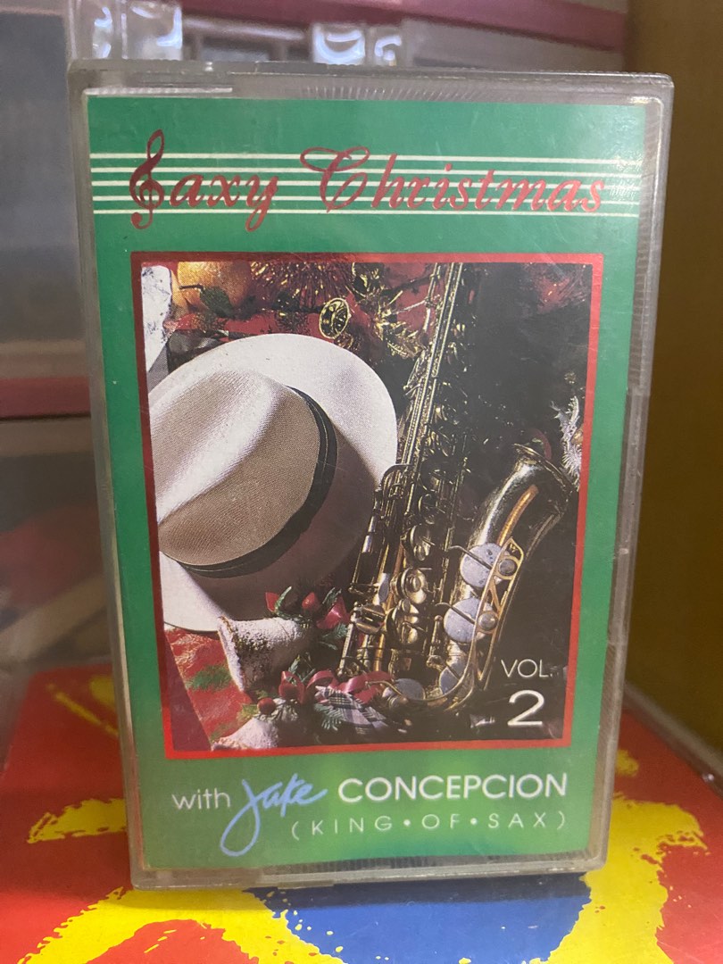 Saxy Christmas with Jake Concepcion King Of Sax - OPM RARE Original ...