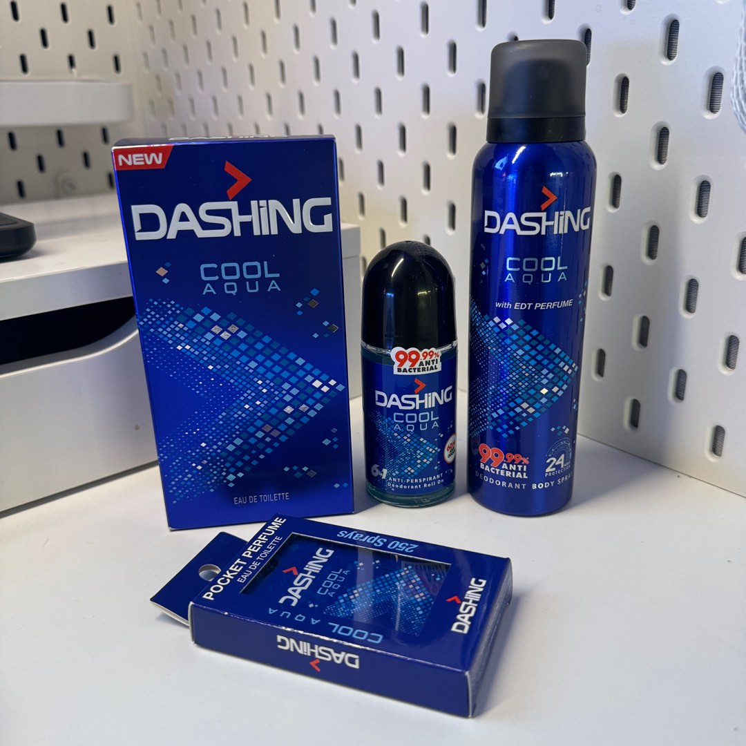 SET DASHING COOL AQUA, Beauty & Personal Care, Fragrance & Deodorants ...