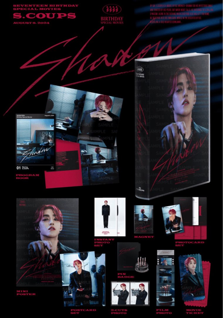 Seventeen HAPPY s.coups DAY BIRTHDAY BOX VER.4, Hobbies & Toys ...