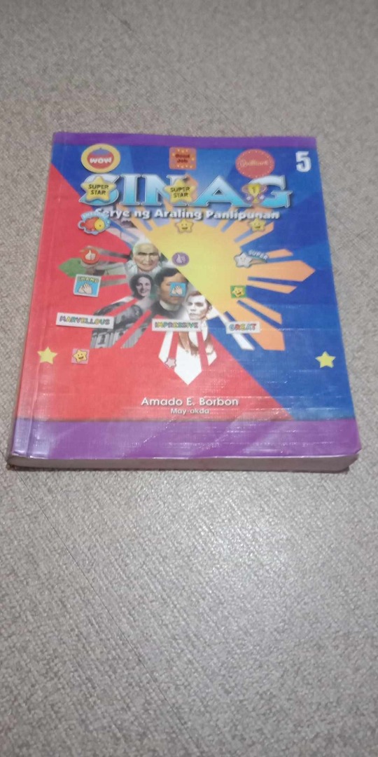 Sinag 5 Serye ng Araling Panlipunan, Hobbies & Toys, Books & Magazines ...