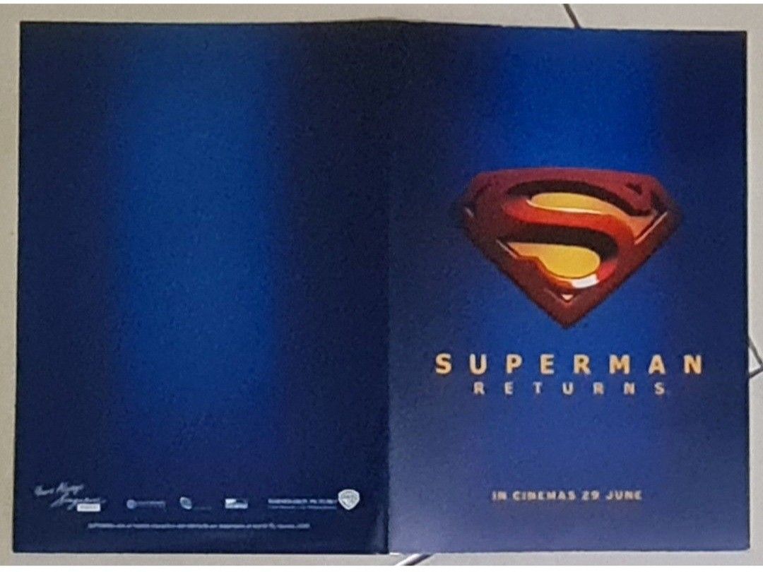 Singapore 2006 MyStamp "Superman Returns" Folder Collection complete ...