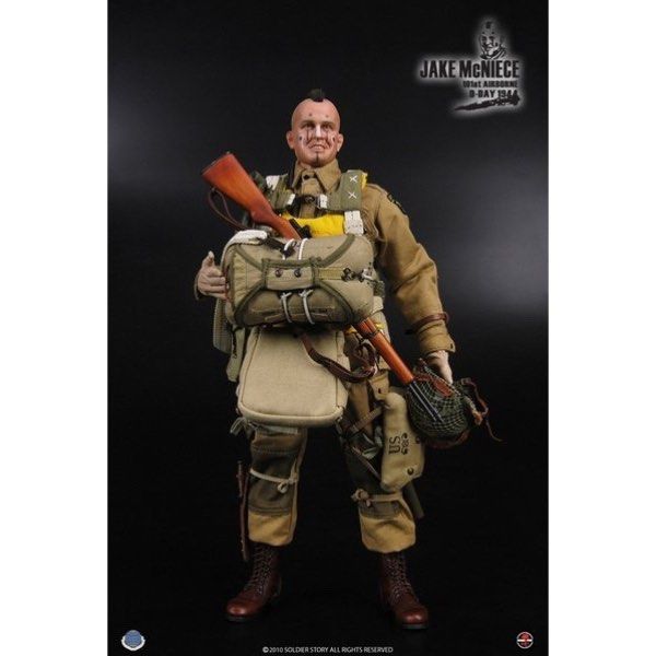 Soldier Story 1/6 Jake McNiece 101st Airborne D-Day 1944 World War 2 ...
