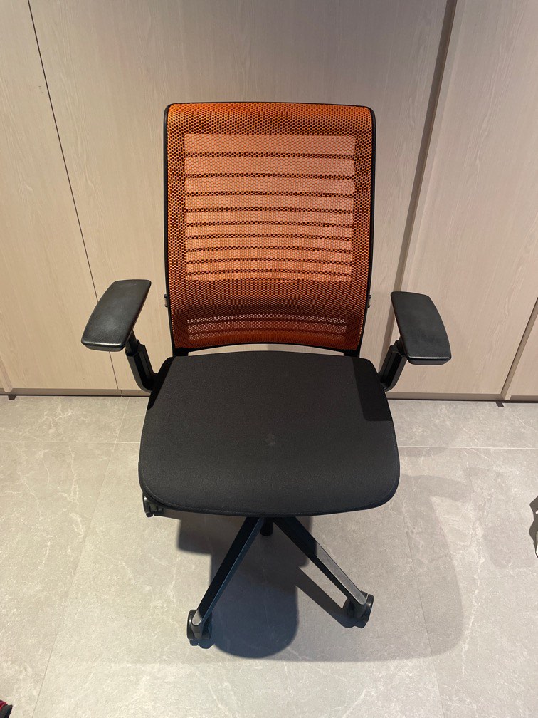 Steelcase Think V2 Adjustable Ergonomic Office Chair, Furniture & Home ...