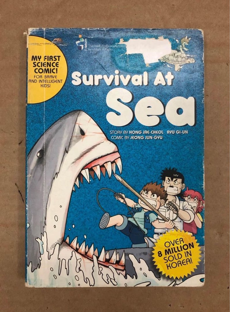 Survival Science Comic - Survival At Sea - Story and Comic Book ...