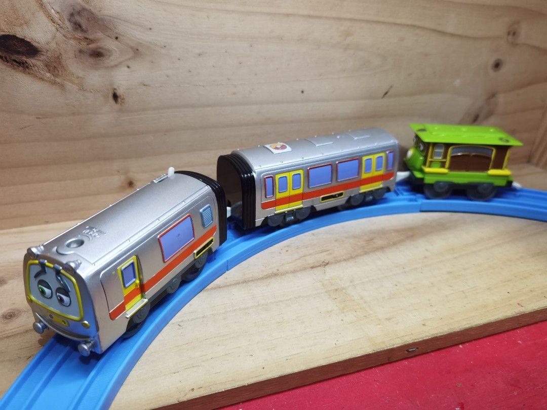 Takara Tomy Chuggington Railway Motorised Train - Emery & Zephie ...
