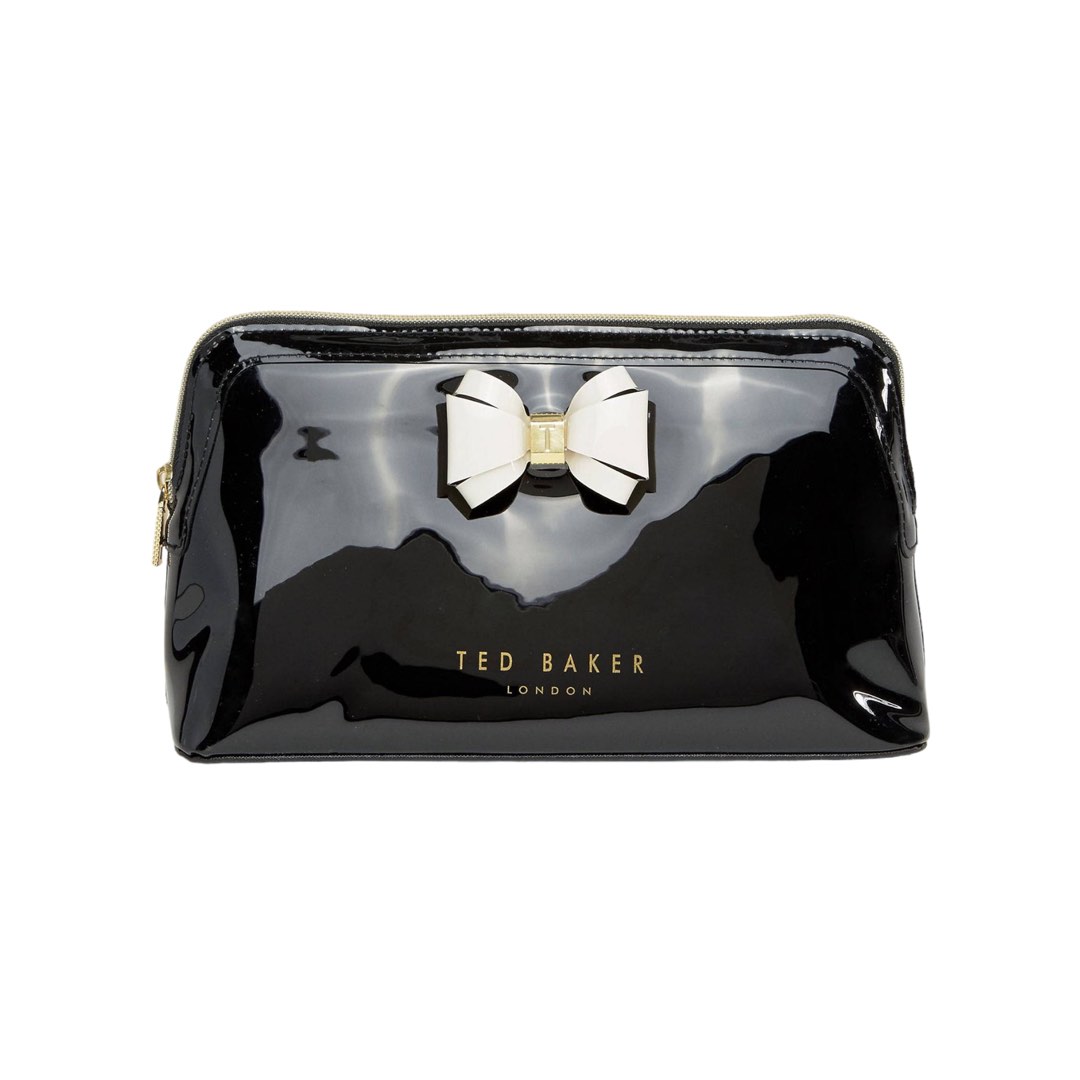 TED BAKER LONDON Signature Glossy Finish ABBIE Curved 3D Bow Detail ...