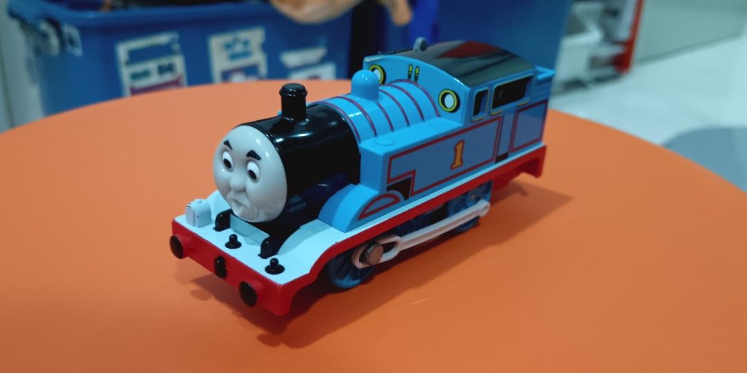Tomy Plarail Shocked Thomas from Thomas and friends, Hobbies & Toys ...