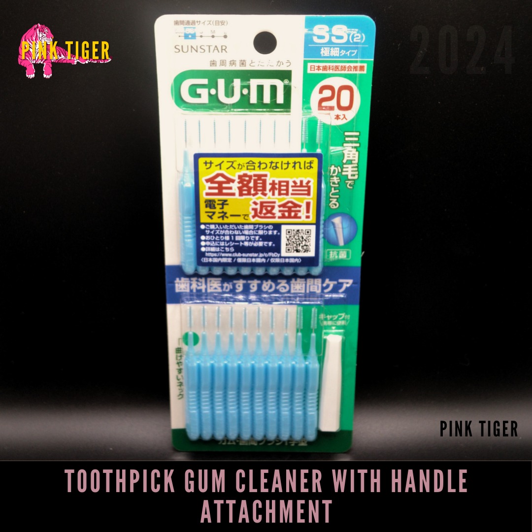 Toothpick Gum Cleaner with Handle Attachment, Beauty & Personal Care ...