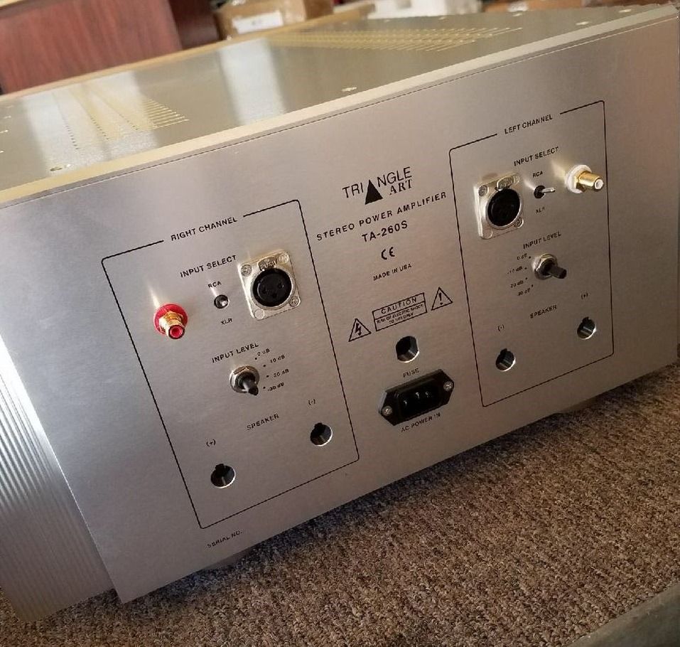 Triangle Art TA-260S Stereo Power Amplifier, Audio, Soundbars, Speakers ...