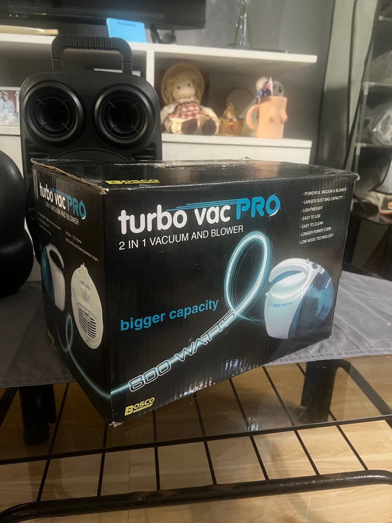 Turbo vac pro 2 in 1 vacuum and blower, TV & Home Appliances, Vacuum ...