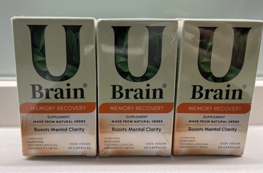 U Brain Memory Recovery Supplement, Health & Nutrition, Health ...