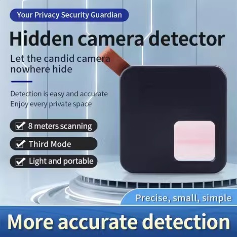 最小USB充電防攝影機偵測器酒店防偷窺器迷你旅行便攜式紅外線防監控巡檢探測器 bbsckp Smallest USB Rechargeable Anti Camera Detector