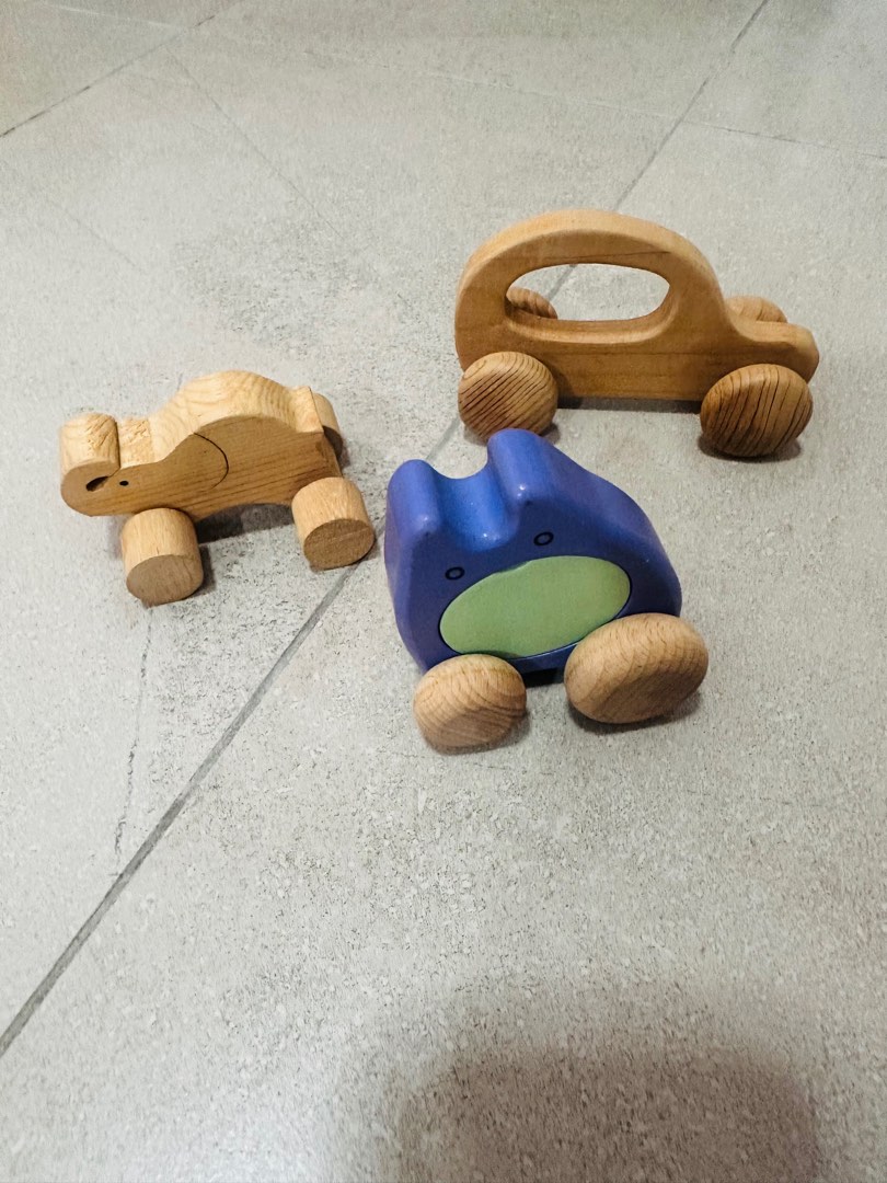 Wooden Movable Toys (3 in 1 set), Hobbies & Toys, Toys & Games on Carousell