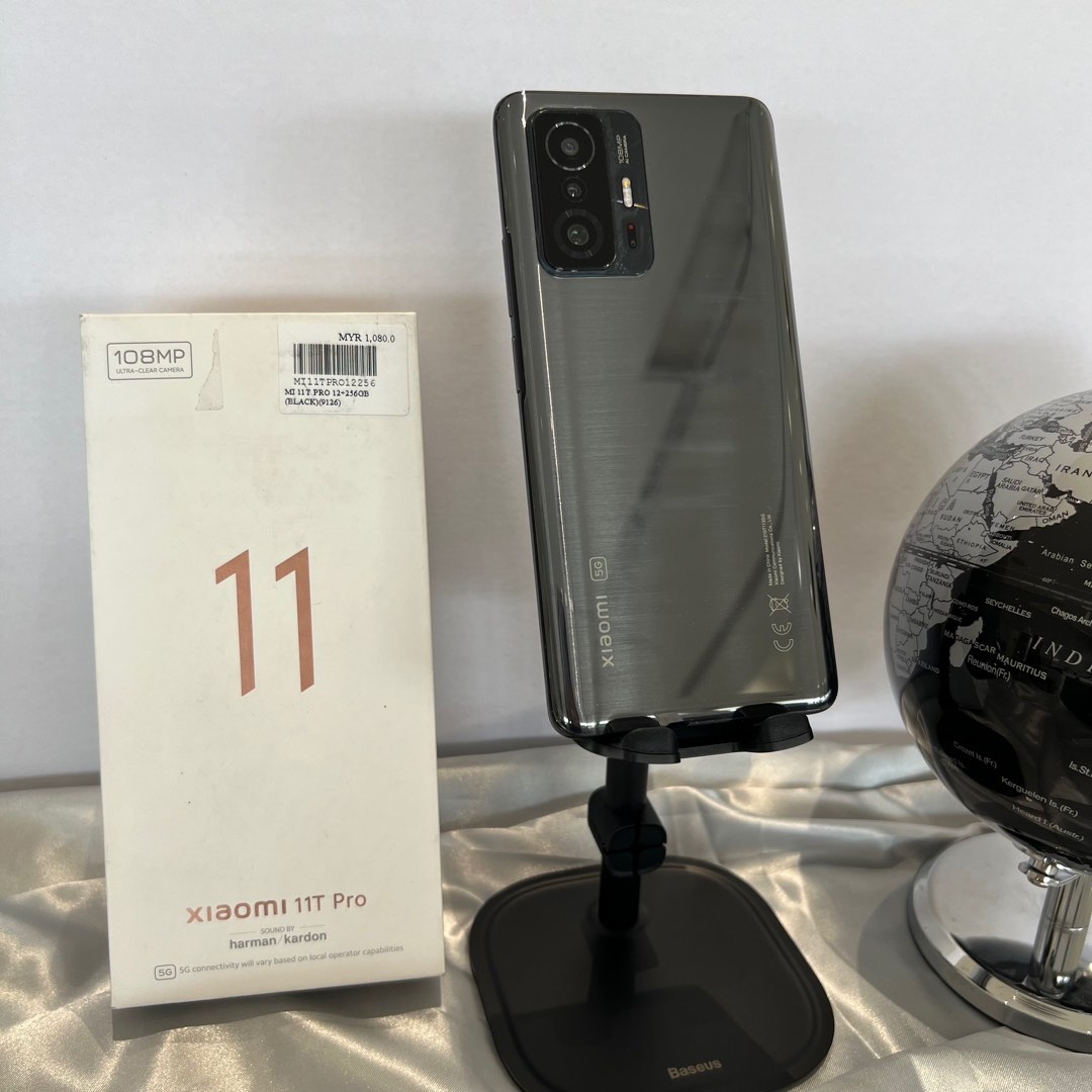 Xiaomi 11T Pro 5G Meteorite Grey 256GB, Mobile Phones & Gadgets, Mobile ...