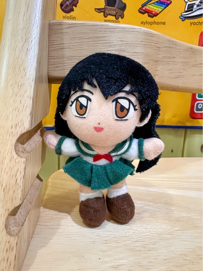 2001 Bandai Inuyasha - Rare Vintage Kagome Higurashi Mini Plush Doll ...