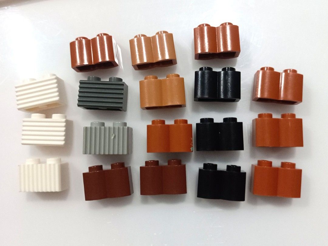 Lego Modified Bricks 2 x 1 mix, Hobbies & Toys, Toys & Games on Carousell