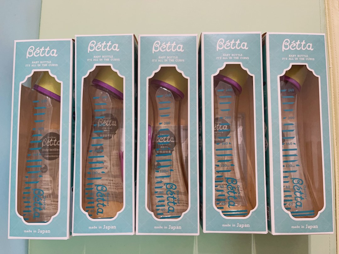 全新 日本製 Doctor Betta 240ml PPSU 奶樽 Jewel 防脹氣, 兒童＆孕婦用品, 護理及餵哺, 護理及餵哺 - 母乳及奶瓶 - Carousell