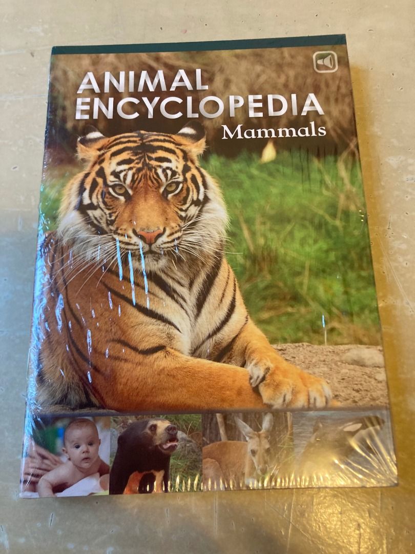全新十本 animal encyclo pedia mammals, sea creatures, 興趣及遊戲, 書本 & 文具, 小朋友書 ...