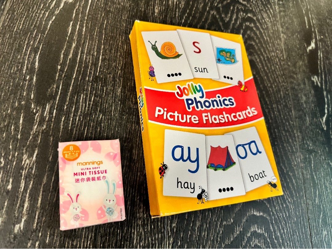 Jolly Phonics, Flashcards, Workbooks, 興趣及遊戲, 書本 & 文具, 教科書 - Carousell