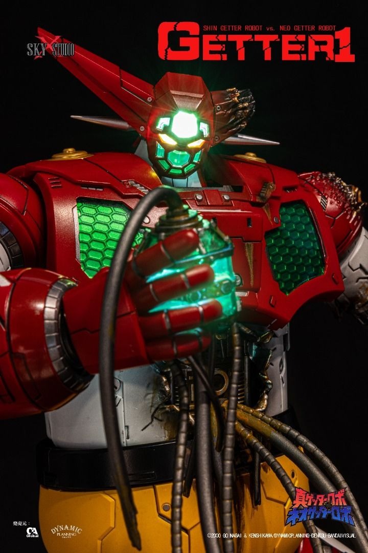 限定 SKY X STUDIO 動漫節會場限定 SXD-11 Getter 1 Shin Getter Robot VS Neo Getter Robot 最終決戰Damaged ver ...